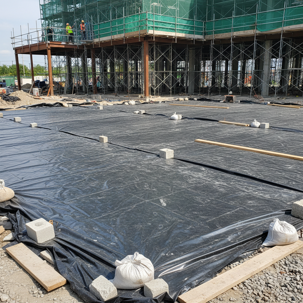 Multi-Purpose Builders Film - 2m X 100m X 100um - Black – Pacific ...