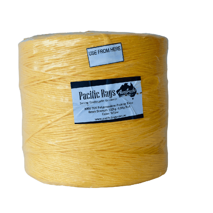 Poly Bale Yellow Twine - 3000 TEX - Break Strength 120 KG – Pacific ...