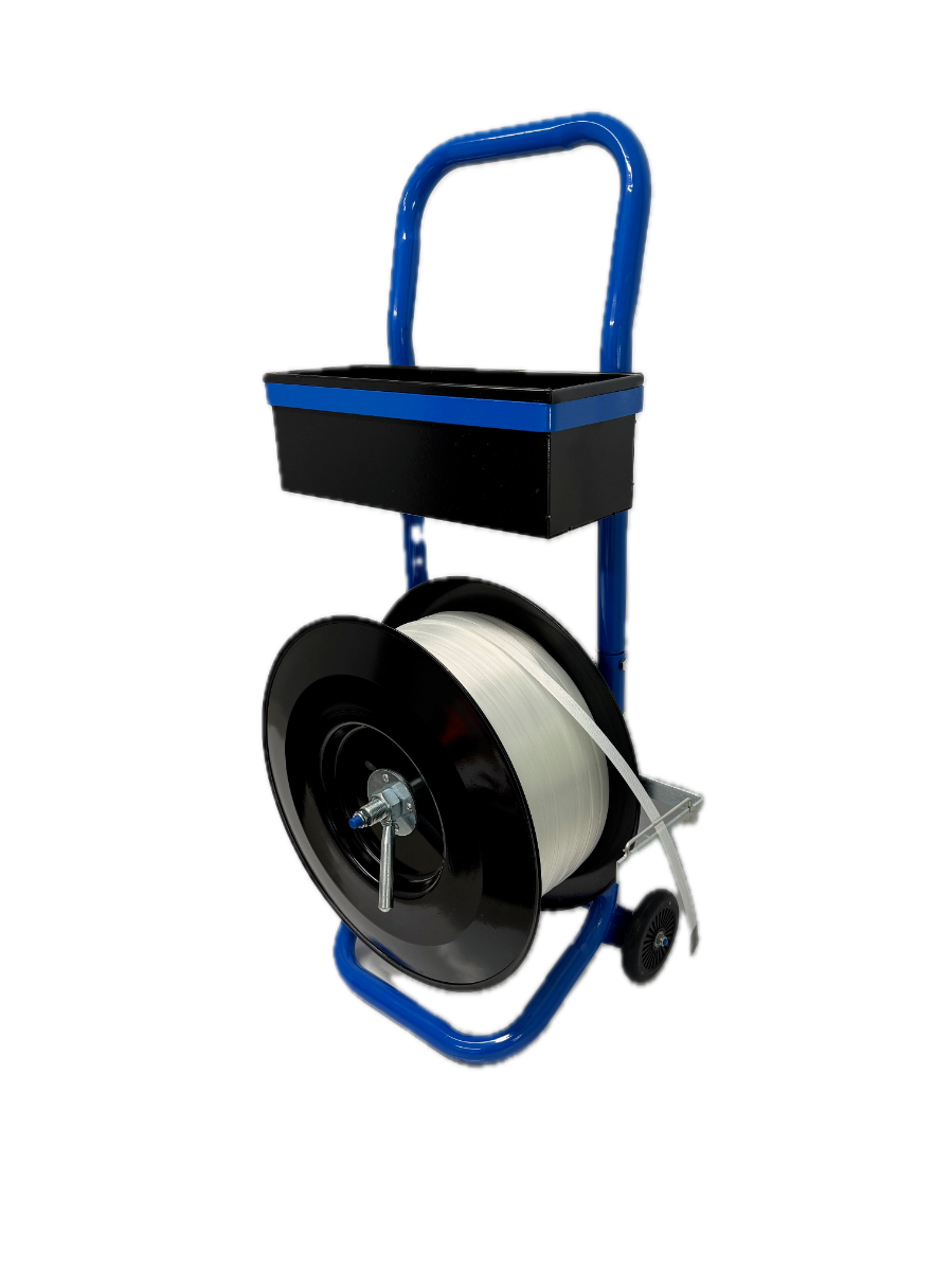 200mm Heavy-Duty Dispenser Trolley for Composite & Poly Woven Strappin ...