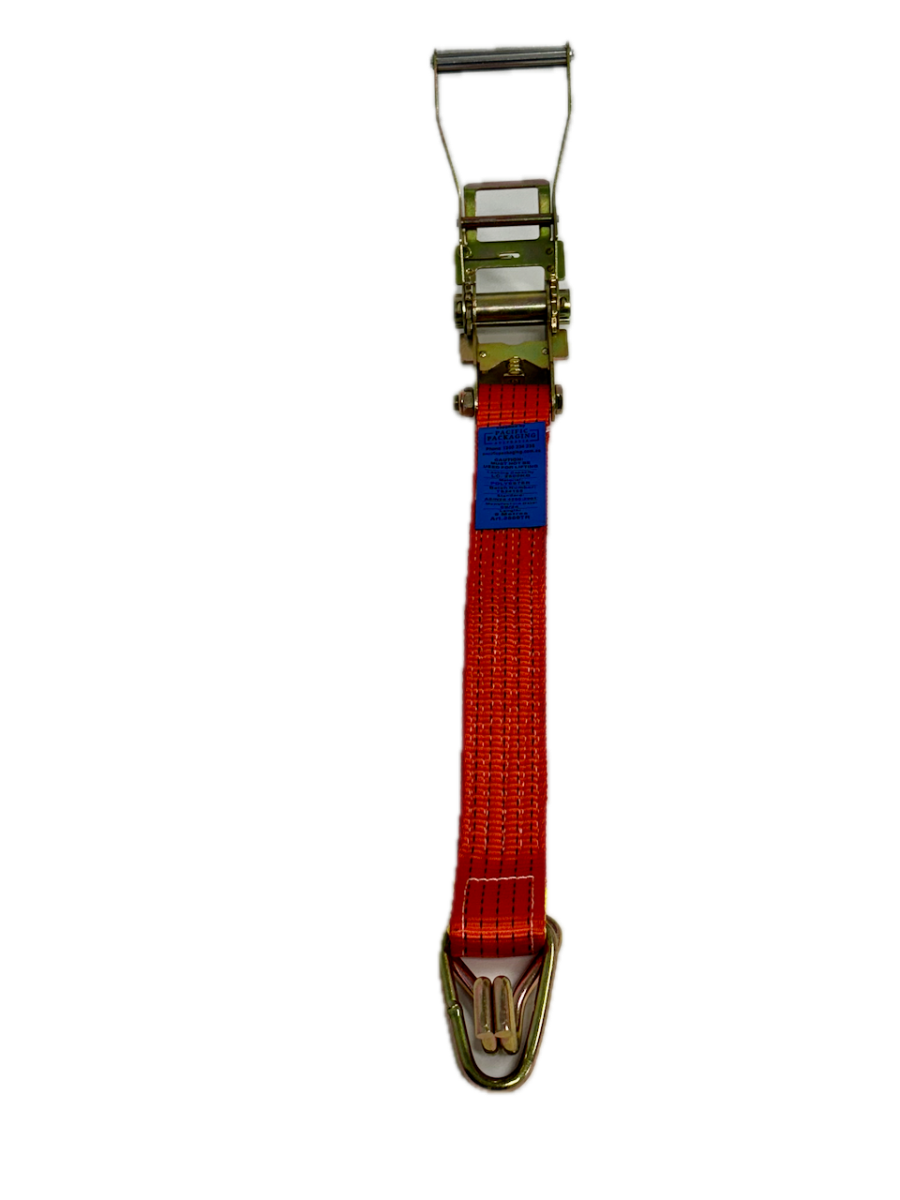 5T x 9M Heavy-Duty Ratchet Strap with Hook and Keeper | LC 2500KG ...